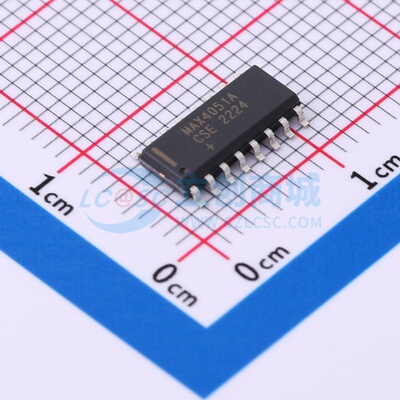 模拟开关/多路复用器 MAX4051ACSE+ SO-16 MAXIM(美信) 原装正品