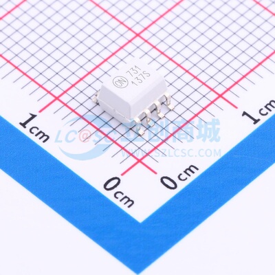 逻辑输出光耦 HCPL0731 SOIC-8 onsemi(安森美) 电子元件原装正品