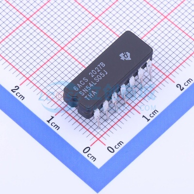 反相器 SN54LS05J CDIP-14 TI/德州 电子元器件配单原装正品