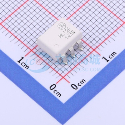 晶体管输出光耦 MCT2ESM SMD-6P onsemi(安森美) 电子元器件配单