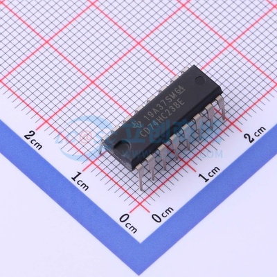 信号开关/编解码器/多路复用器 CD74HC238E PDIP-16 TI/德州