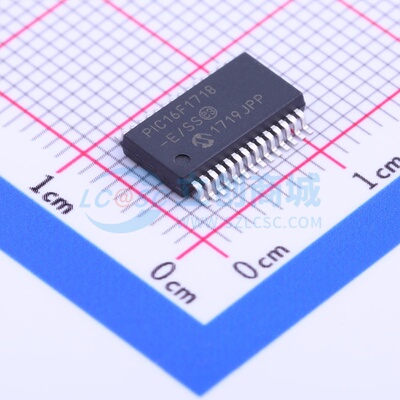 单片机(MCU/MPU/SOC) PIC16F1718-E/SS SSOP-28 MICROCHIP(美国微