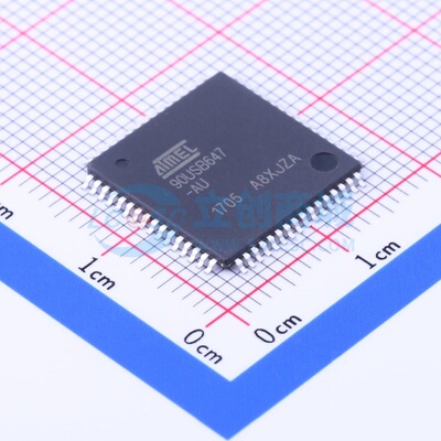 单片机(MCU/MPU/SOC) AT90USB647-AUR TQFP-64 MICROCHIP(美国微