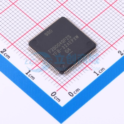 单片机(MCU/MPU/SOC) F280049PZSR QFP-100 TI/德州 电子元件配单