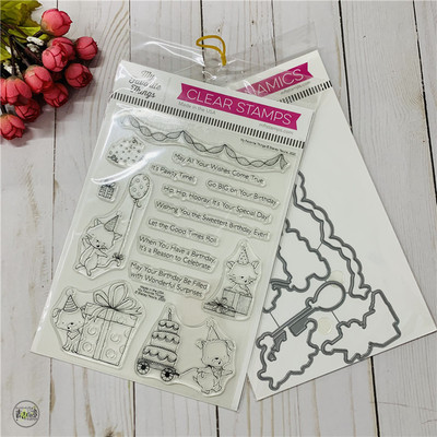 PawtyTime透明印章进口