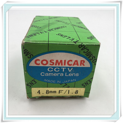 COSMICAR4.8MMF/1.8摄像头