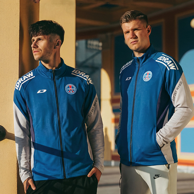 iD定制足球训练运动外套