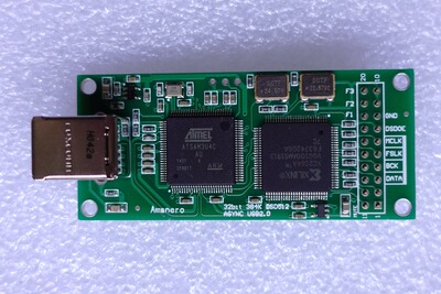 配合本店解码器使用的usb子卡采用意大利amanero界面方案支持DSD