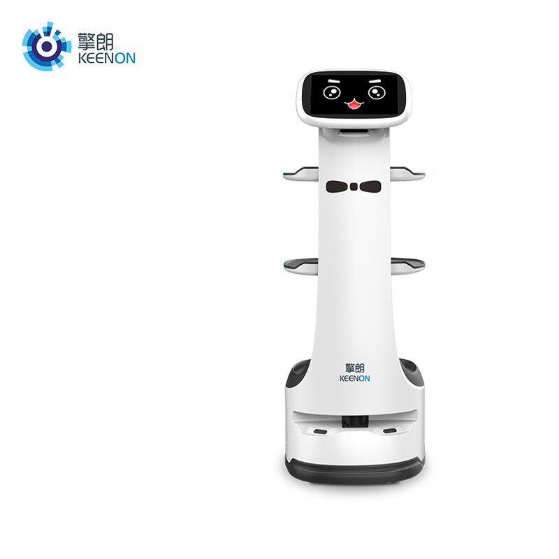 擎朗 KEENON 无轨道智能避障送餐传菜机器人