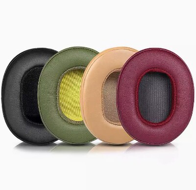 适用骷髅头Skullcandy耳罩HESH3.0耳机海绵套骷髅头三代耳机皮套