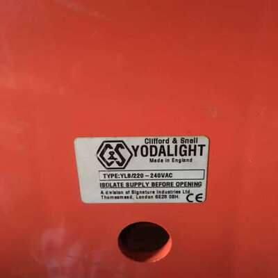 售前咨询CLIFFORD SNELL YODALIGHT  YL8 ISOLATE SUPPLY BEFORE
