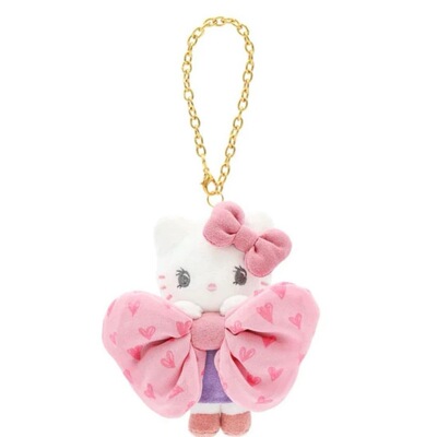 正版日本usj环球影城蝴蝶结hellokitty公仔玩偶毛绒包挂件凯蒂猫
