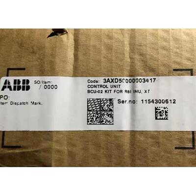 议价高压变频ACS80控制BCU-02 3AXD50000003417 3AUA000011042