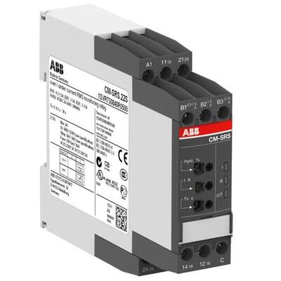 询价原装ABB单相电流监视器 CM-SRS.21S, 2c/o, 3mA-1A, 220-240V