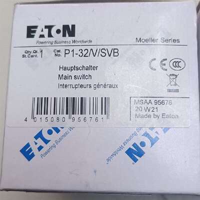咨询proyecto结余，全新EATON伊顿穆勒P1-32/V/议价