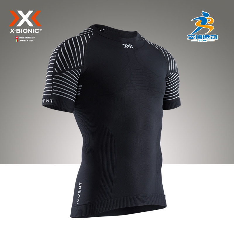 XBIONIC 4.0男士优能轻量速干衣健身跑步运动紧身压缩衣T恤短袖_虎窝淘