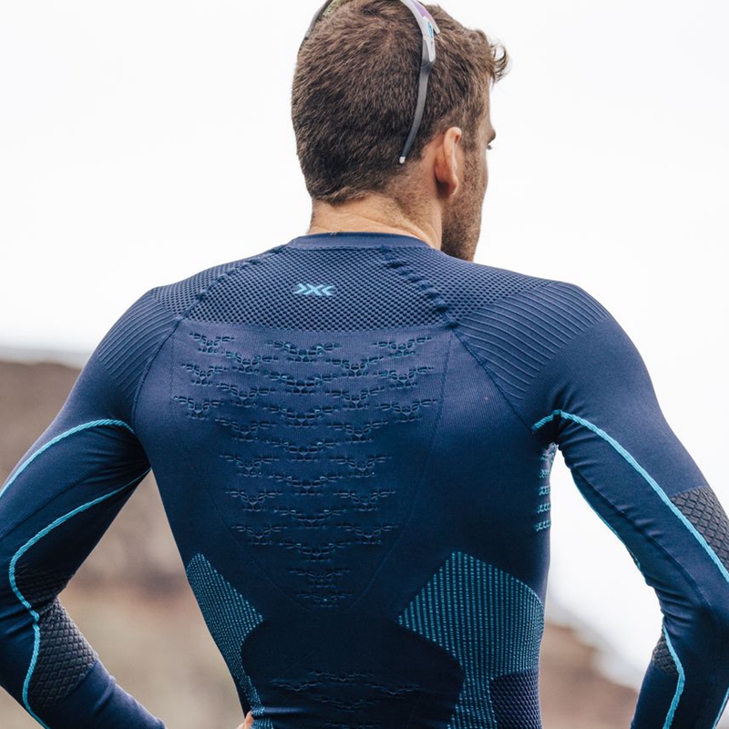 X-Bionic男士激能运动压缩户外徒步内衣速干透气长袖XBIONIC4.0_虎窝淘