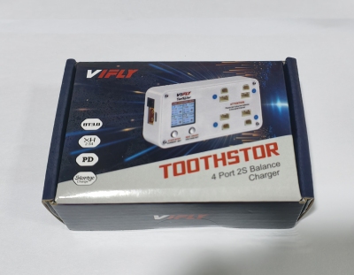 vifly无人机 2S平衡充电器 LCD屏显Toothstor支持BT3.0和XH2.54