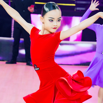 星辰舞服拉丁舞练习套装专业赛服