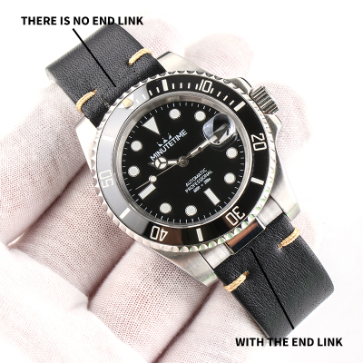 劳力士迪通拿探险家硅胶真皮表带