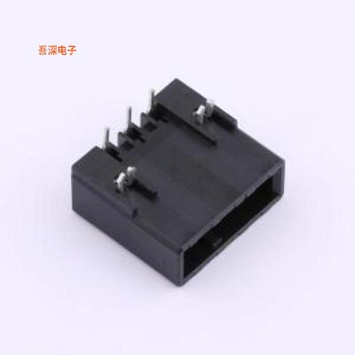 HC-5.08D-3AW-05|D3200系列 3p母座线对板针座弯插,P=5.08m