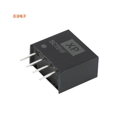 SCT01F24S12 |隔离模块DC-DC, 1W SIP, FIXED INPUT, SING