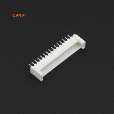 A200E1L1-2W15P11 |HY2.0 1x15P 直插线对板针座插件,P=2m