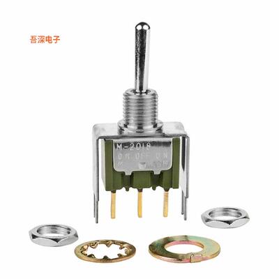 M2018SA1G13 |面板安装SWITCH TOGGLE SPDT 0.4VA 28V