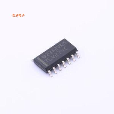 TLV274CDR |运算放大器TLV274 四路、16V、3MHz 运算放大器
