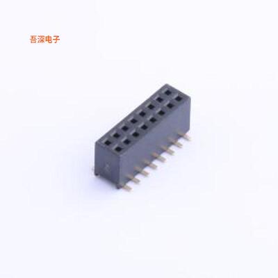 X1321FVS-2x08-C43D48 |排母SMT,D4.8mm,U型,6T料,Au足1