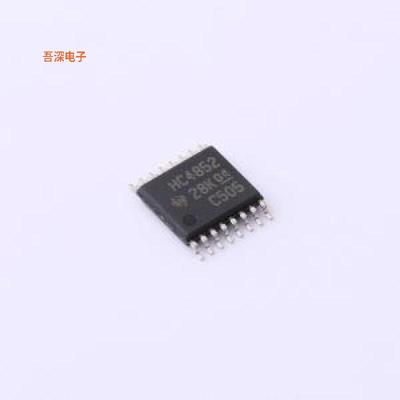 SN74HC4852PWR |原装TSSOP-16IC SWITCH SP4TX2 195OHM 16TSSOP