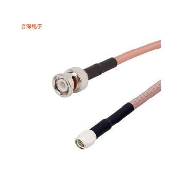 RG303-SM-BM(QTY:1m) |SMA 至 BNCCOAX CBL SMA TO BNC 3.3'