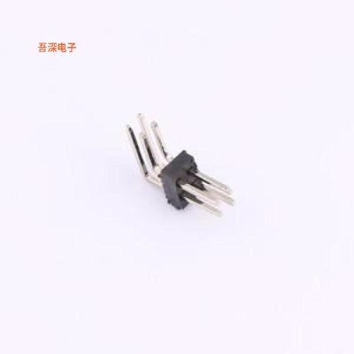 HDGC127-PW2-02 |排针1.27*1.0 弯针 PA3.8 PB3.8 PC2.5 2X2