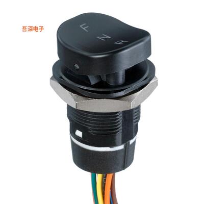 FNRCF4FSS2N2XWRX53XPM |原装全新SWITCH ROCKER DP3T 1A 24V