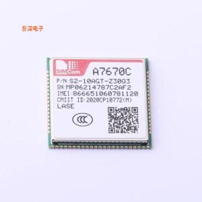 A7670C-LASE |原装SMD,24x24mm2G/3G/4G/5G模块