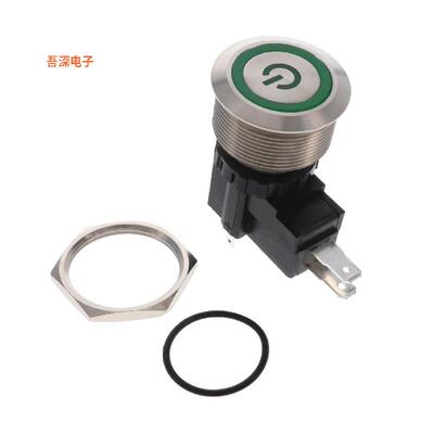 AVH25MSSFE16121604 |原装全新SWITCH PUSHBUTTON SPDT 16A 125V