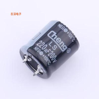 LS227M200N25RR0VH2SP0 |原装插件,D22xL25mm牛角型电解