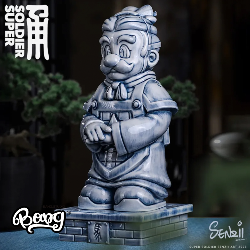 【Bang】现货 SENZII 超级士兵 陶瓷香炉 潮玩GK雕像手办摆件礼物