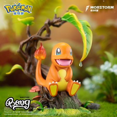 MORSTORM宝可梦小火龙耿鬼手办