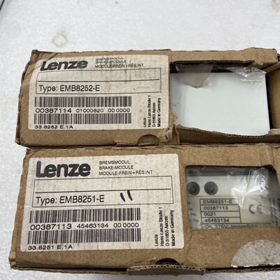 Lenze伦茨全新伺服驱动 EMB8251-E / EMB8--议价商品