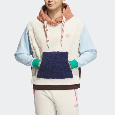 阿迪达斯兔年新年情侣连帽卫衣