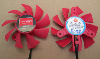 全新HD7750RX480风扇FD8015U12S