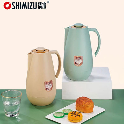 玻璃内胆大容量便携学生保温水壶