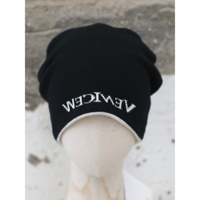 VeniceW 25秋冬 双面无檐小便帽