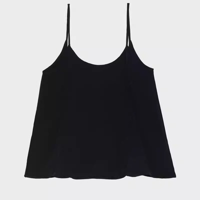 BASERANGE SP26 丝质薄绸吊带背心 法国