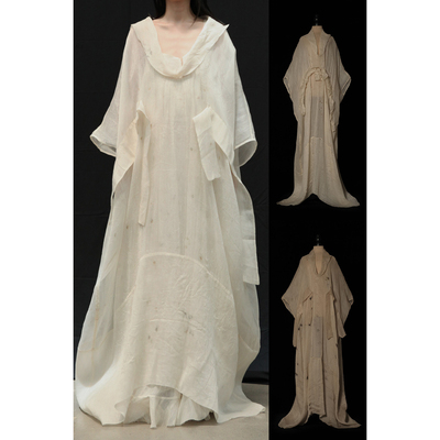 Mutedance  桑蚕丝宽松罩衫连衣裙