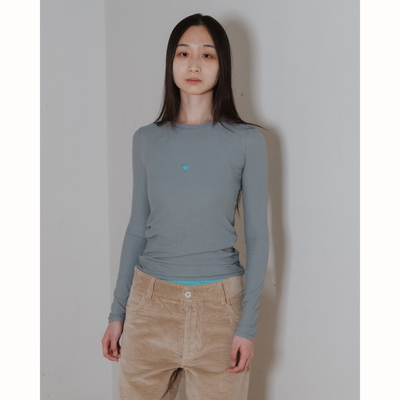 BASERANGE法国有机棉镂空T恤