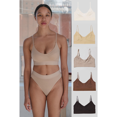 法国soft柔软系列无钢圈内衣文胸