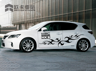 适用雷克萨斯CT个性车贴 RX全车拉花 IS ES GS汽车改装 RC NX贴纸