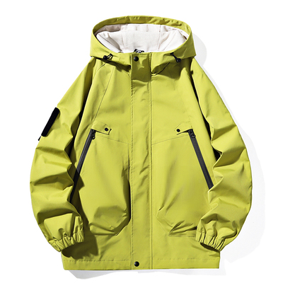 春秋季男女情侣款冲锋衣滑雪夹克户外运动防水登山服外套JK909P55